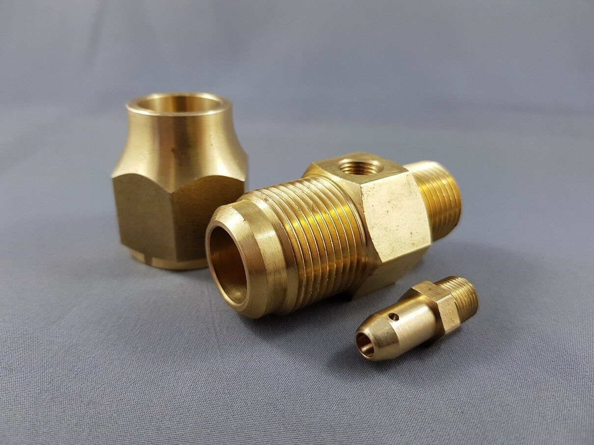 CATERING RESTAURANT-FITTINGS&VALVES TEST POINT 3/4″ SAE FLARE X 1/2″ M BSP