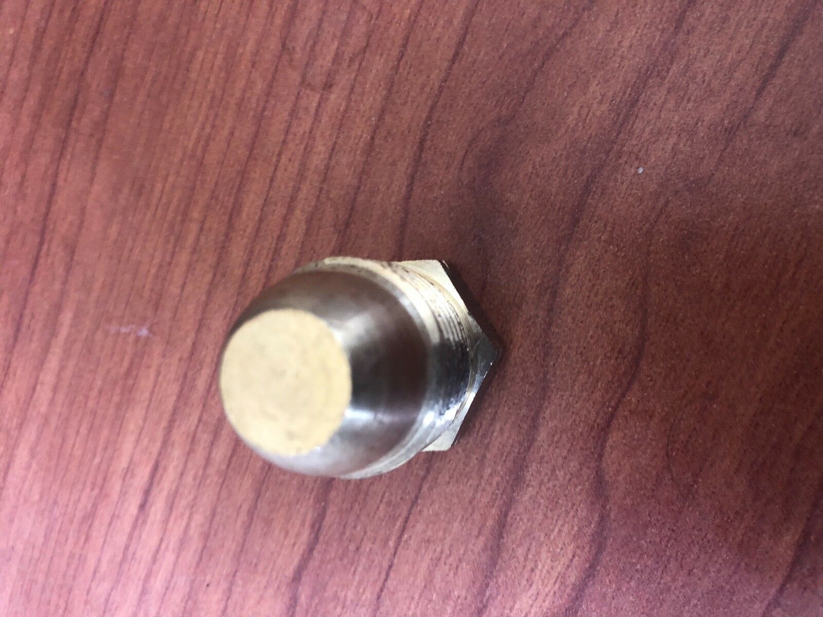 CARAVAN RV LPG CYLINDER TANK BRASS POL PLUG ADAPTOR STOPS DUST PEST TO ...