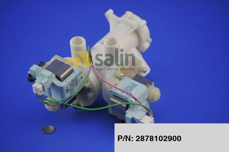 Genuine Jet Pump Filter Assembly for Beko Washing Machines P/N 2878102900