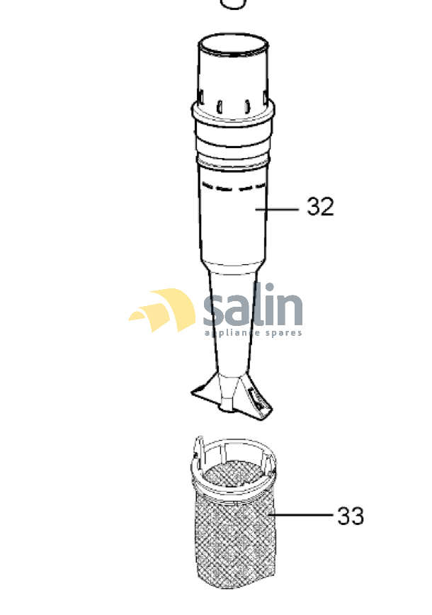 GENUINE SIMPSON TOP LOADER WASHING MACHINE FILTER FRAME + BAG 91304113602