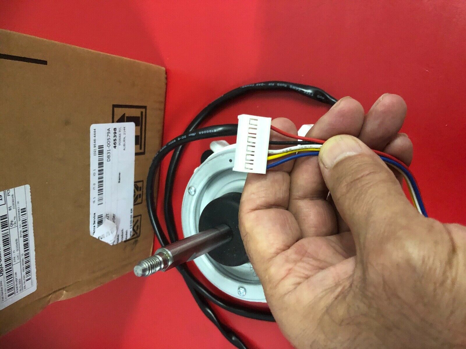 SAMSUNG AIR CONDITIONER MOTOR FAN OUTDOOR DB31-00579A RC140DHXEH/XSA ... SAMSUNG AIR CONDITIONER MOTOR FAN OUTDOOR DB31-00579A RC140DHXEH/XSA ...