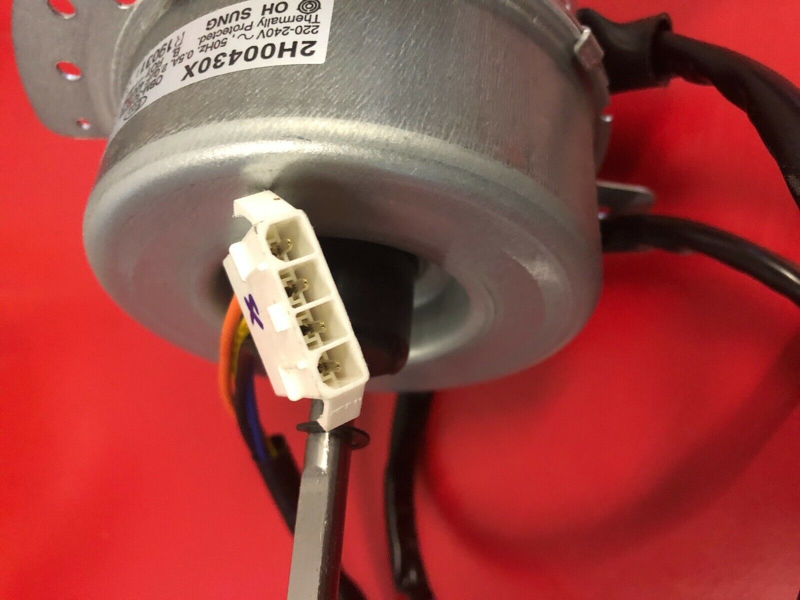 LG AIR CONDITIONER CONDENSER FAN MOTOR LSUH366NMD0, LT-D3660BL, LT-D3660EA,