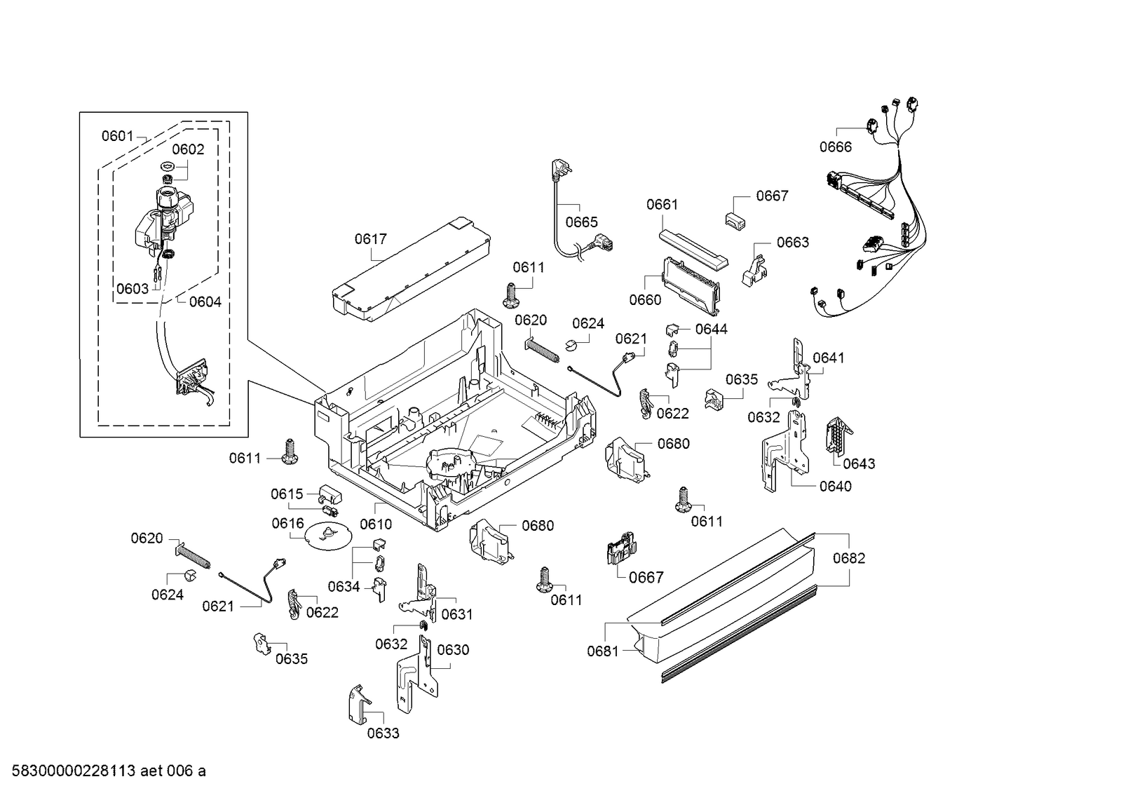 Genuine guide for Bosch Dishwashers Suits: SMS4EMI60V SMS4EMW01E ...