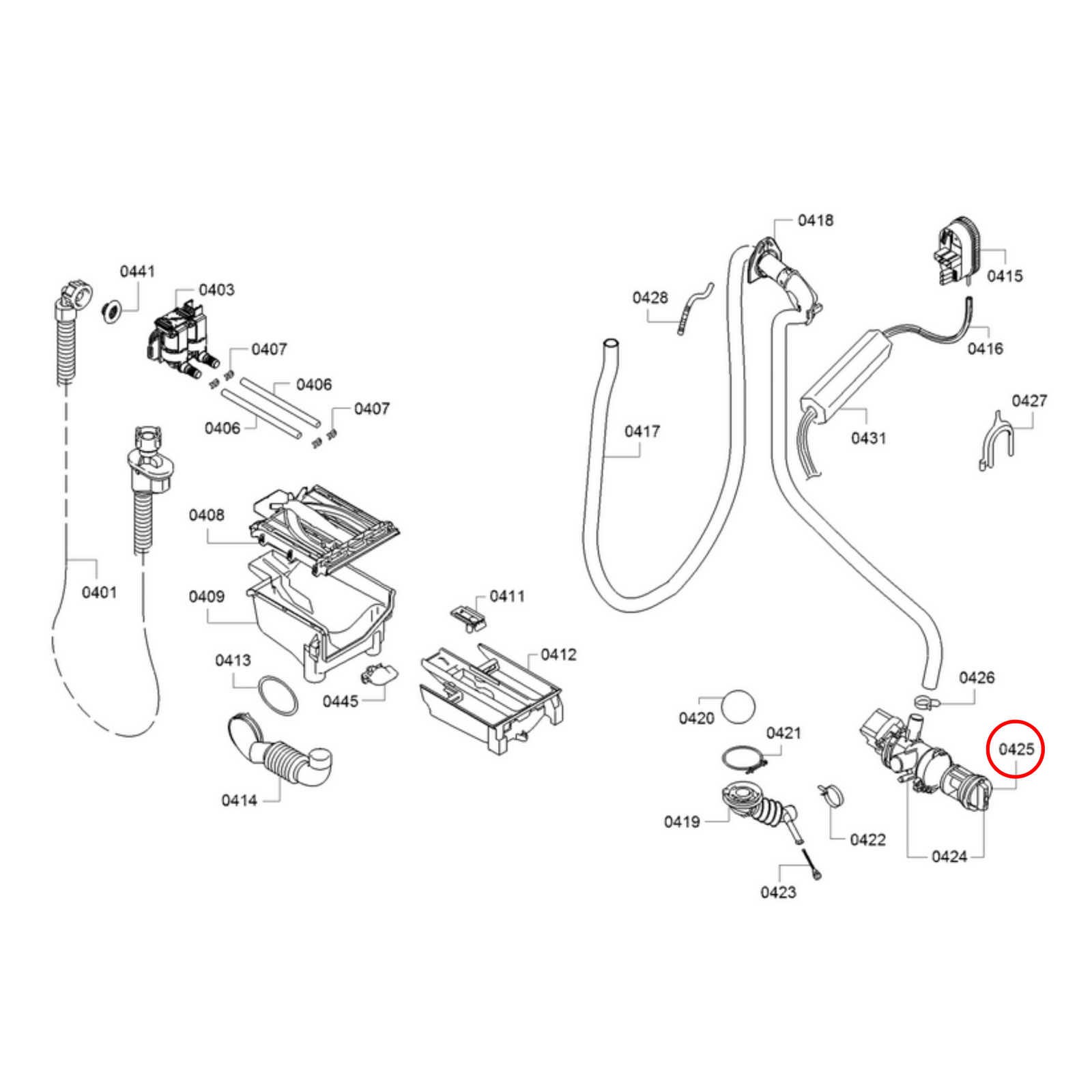 Bosch Washing Machine Filter-fluff For Drain Pump - 00144992, 00145906 ...