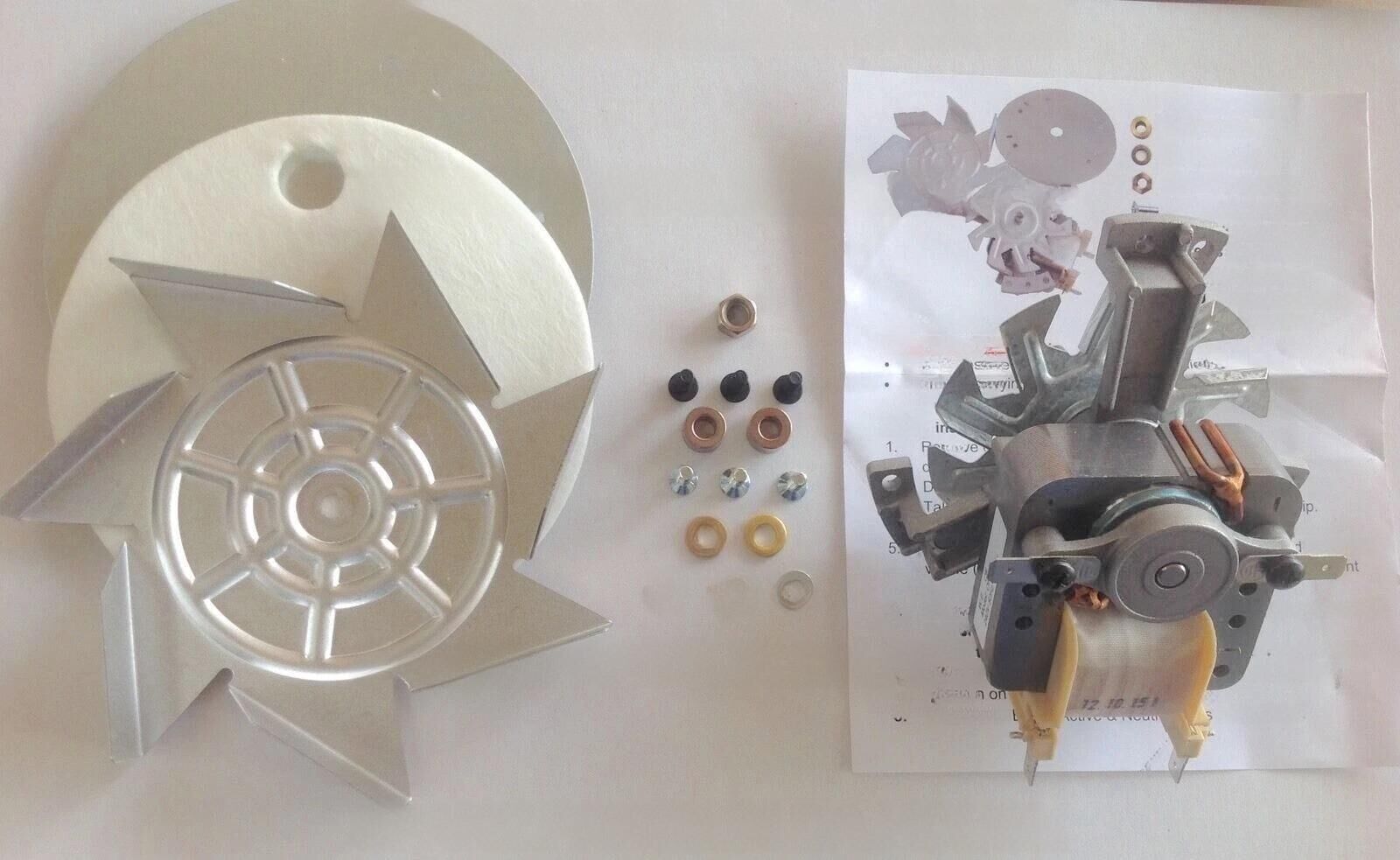 REPLACEMENT TECHNIKA OVEN FAN FORCED MOTOR TU950TME8 TU950TME8G