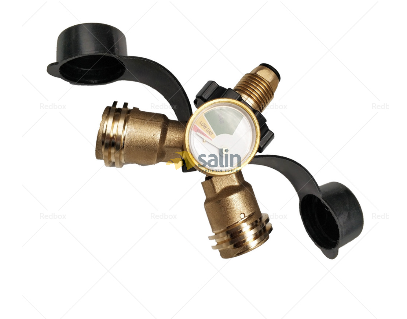 DUAL LCC27 LPG CYLINDER OUTLET DOUBLE ADAPTER - Y CONFIGURATION