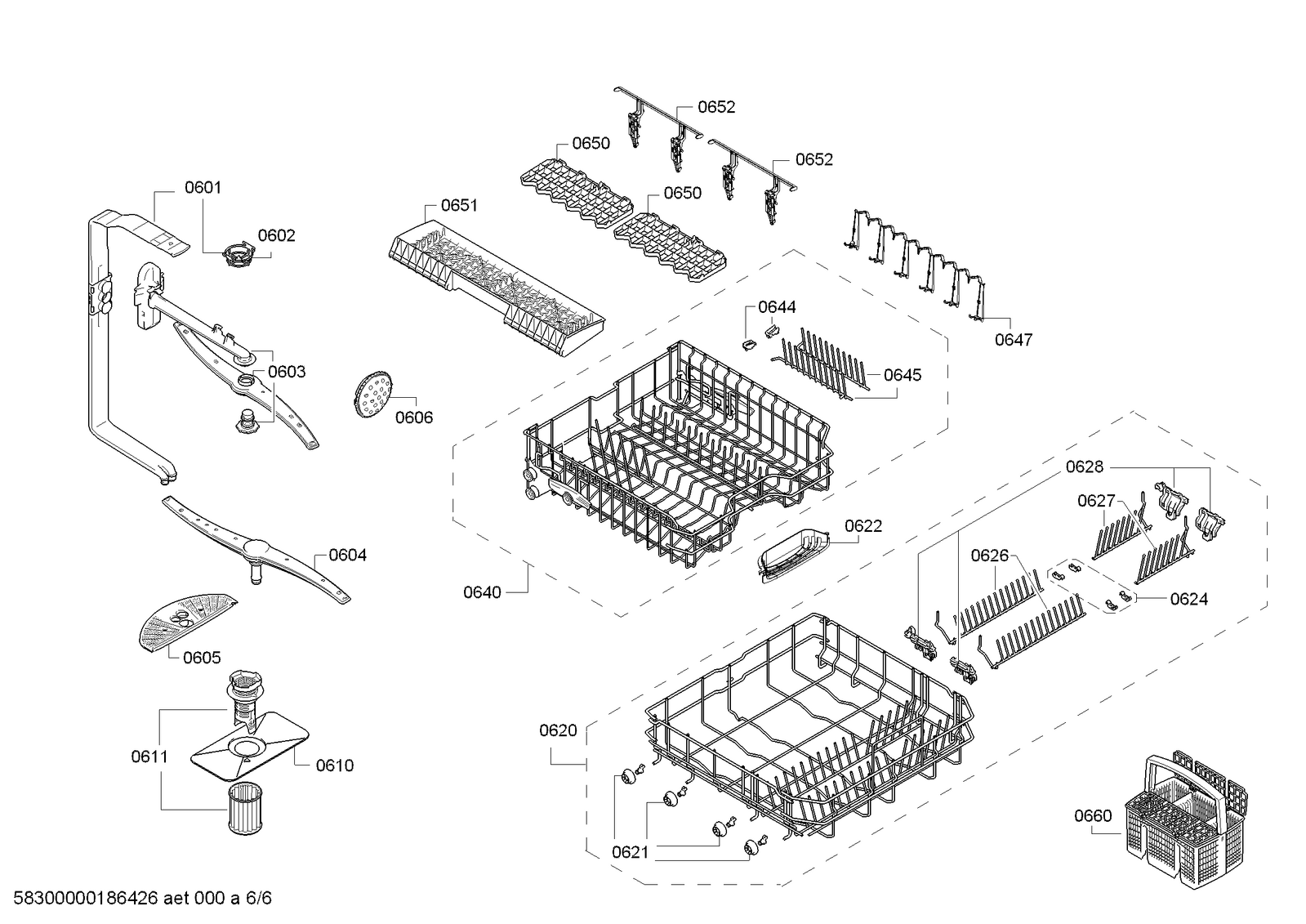 Genuine power module programmed for Bosch Dishwashers Suits: SMS50D08AU ...