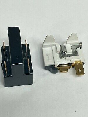 Embraco EGY100 Fridge Compressor Start Relay & Overload Kit P/N 1448839 We
