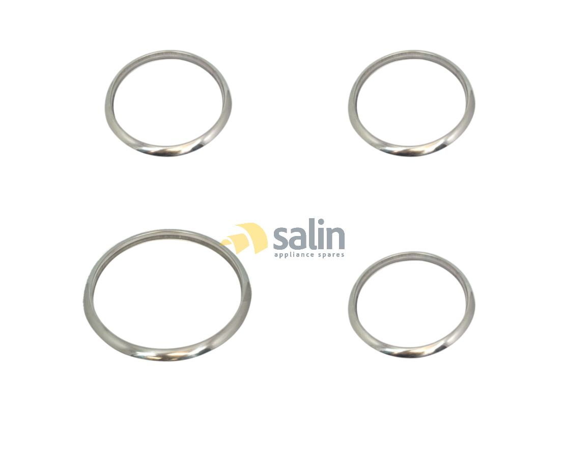 GENUINE WESTINGHOUSE STOVE COOKTOP TRIM RING COMPLETE ASSEMBLY x4 ...