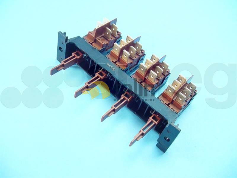 Genuine Push Button Strip for Smeg Dishwashers | Suits DWD44BL | Spare ...