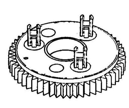PANASONIC RETAINER GEAR